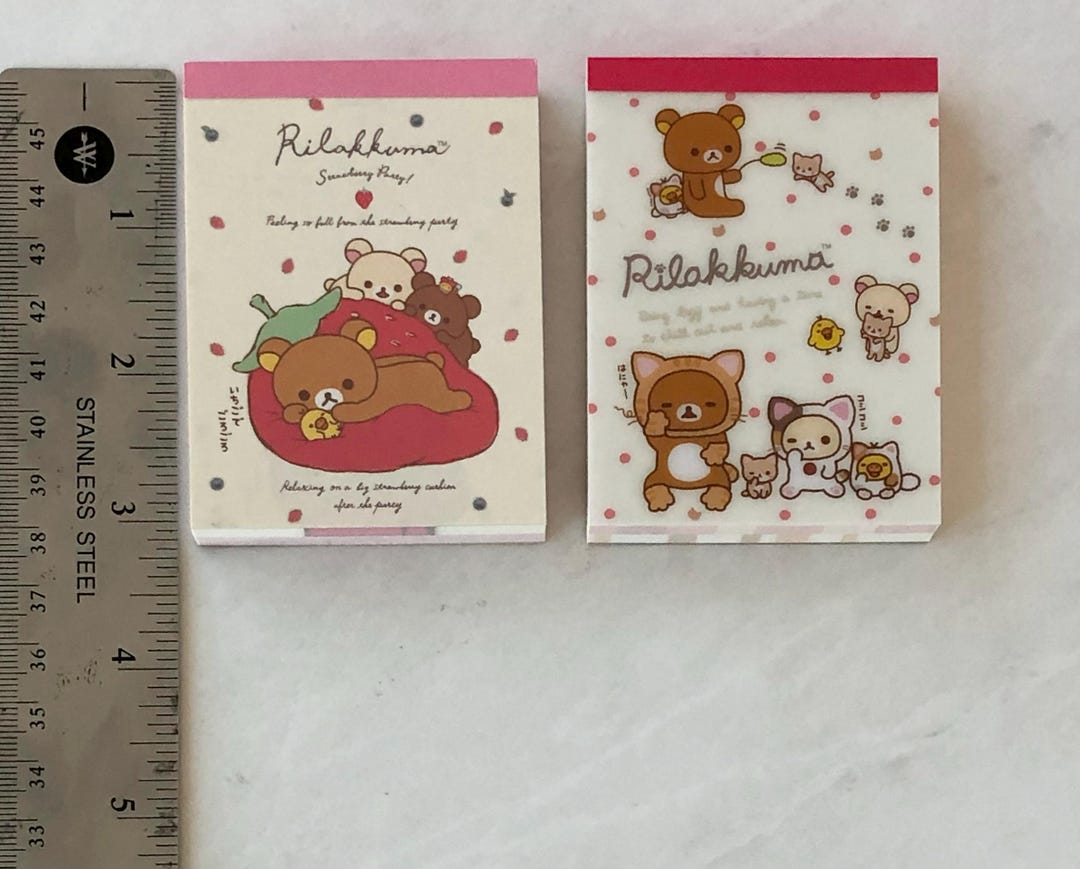 U4 Rilakkuma Mini Memo - Etsy