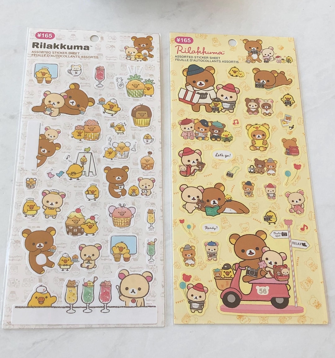 A187 2023 Rilakkuma Sticker Sheet - Etsy