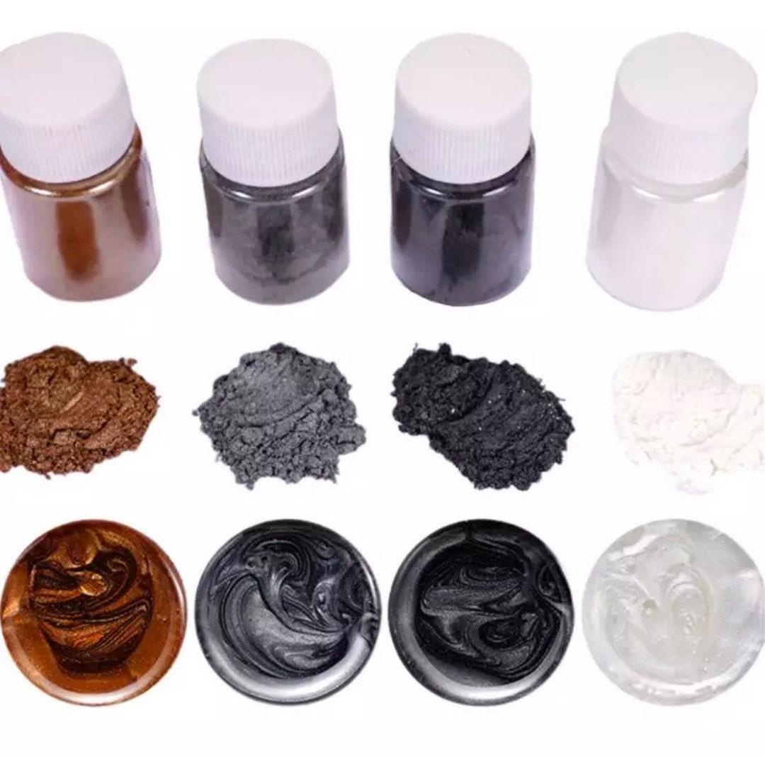 Resin Powder Pigment 10g Jar Set of 4 - Etsy