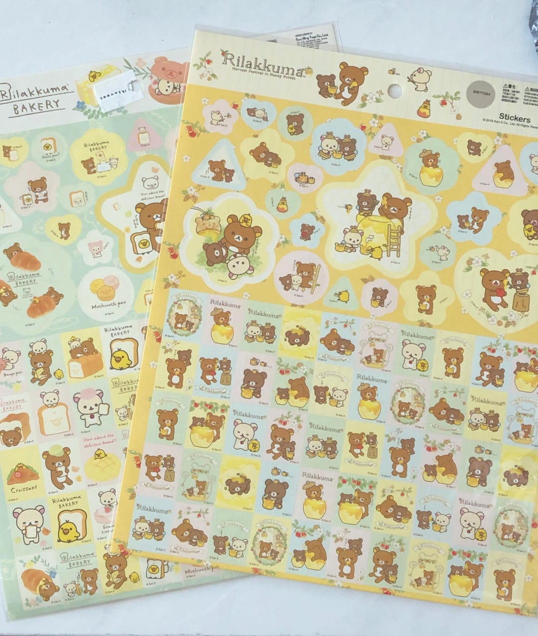 2019 Rilakkuma Sticker Sheets Large - Etsy