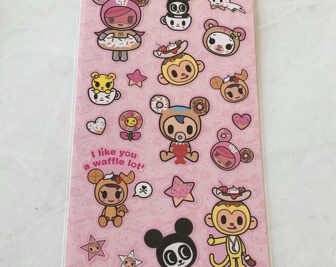 A202 Daiso Tokidoki Sticker Sheet - Etsy