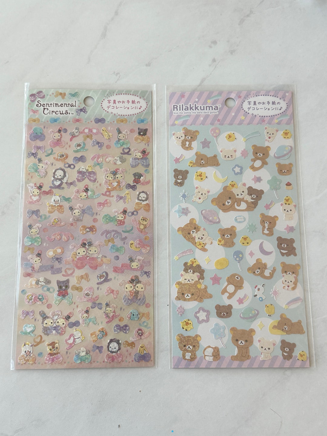 A55-A56 2023 Sticker Sheet Iridescent Holo Accents - Etsy