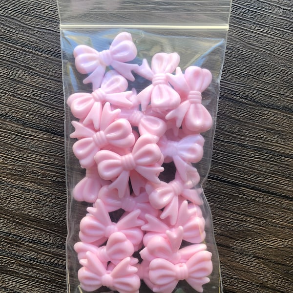 Small Light Pink Bows - Etsy