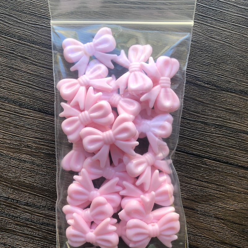 Small Light Pink Bows - Etsy