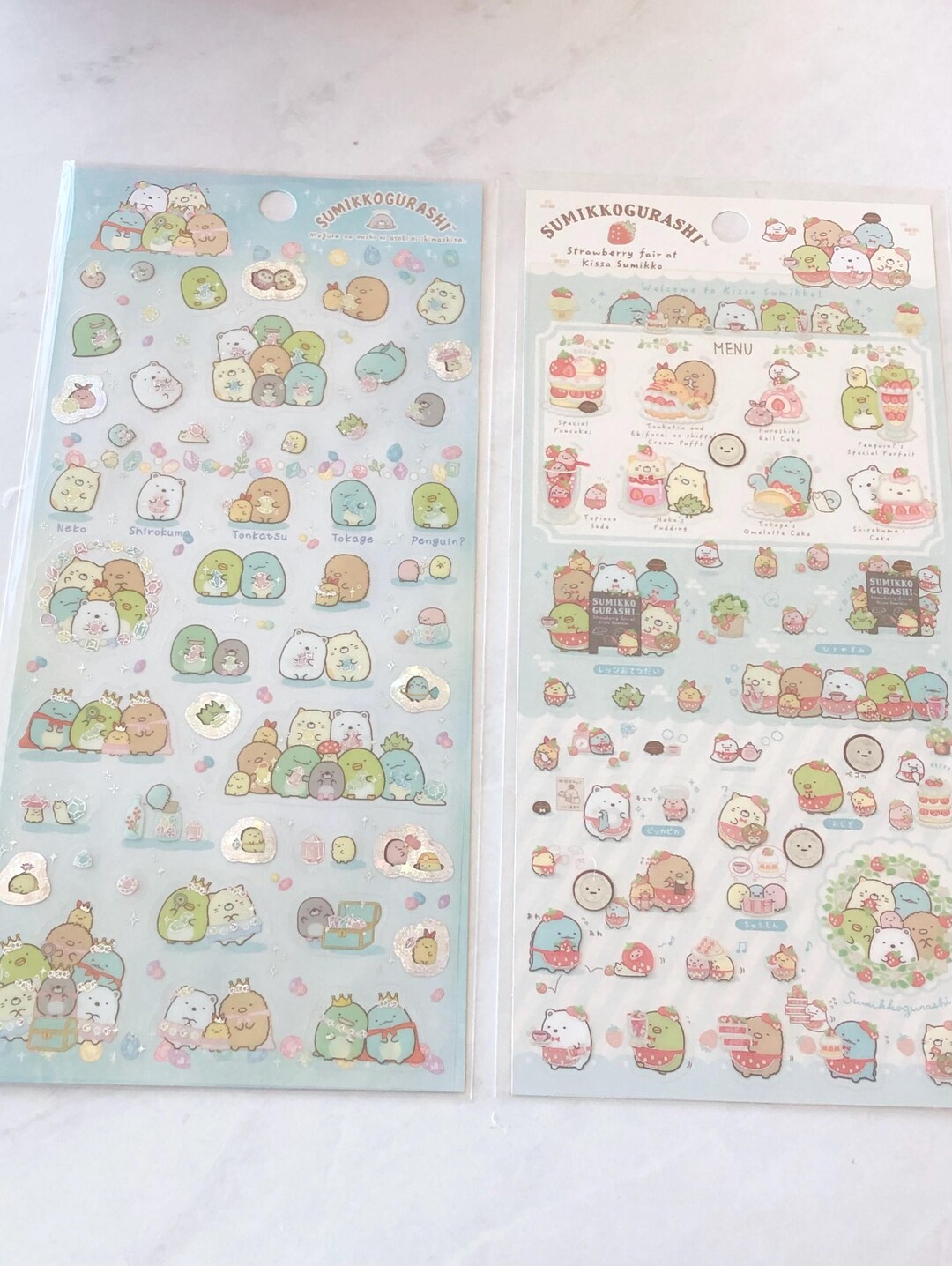 B85-B86 2020 Sumikko Sticker Sheet - Etsy