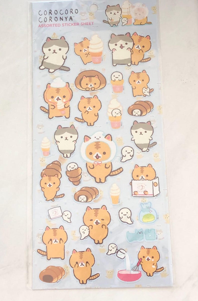 C17-C18 2021 Corocoro Sticker Sheet - Etsy