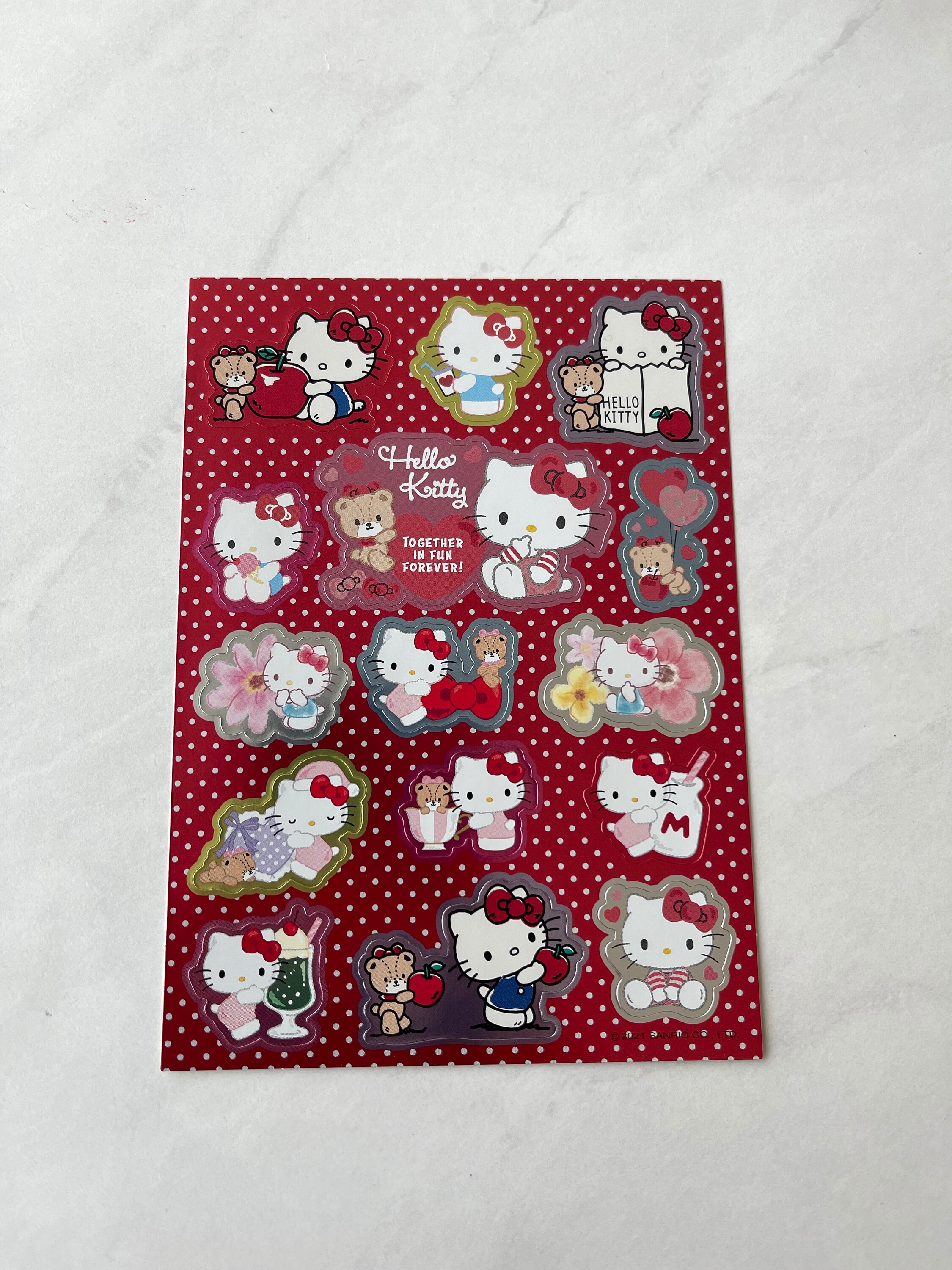 2021 Sticker Sheet Individually Sold | Etsy