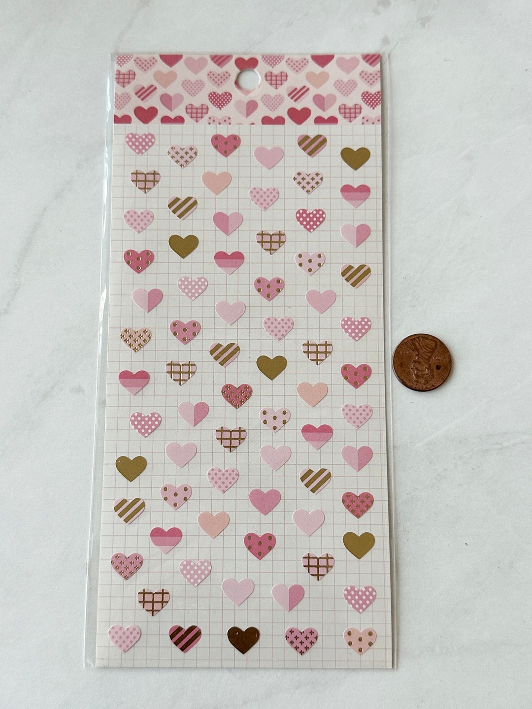 Heart Sticker Sheet - Etsy