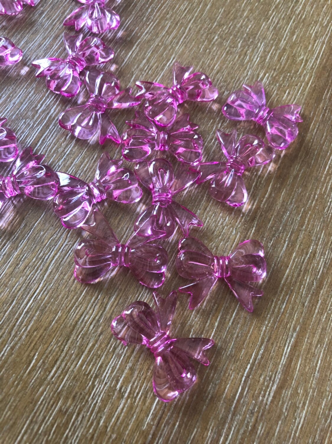 X 24pcs Bow Beads 30mm X 23mm - Etsy Denmark