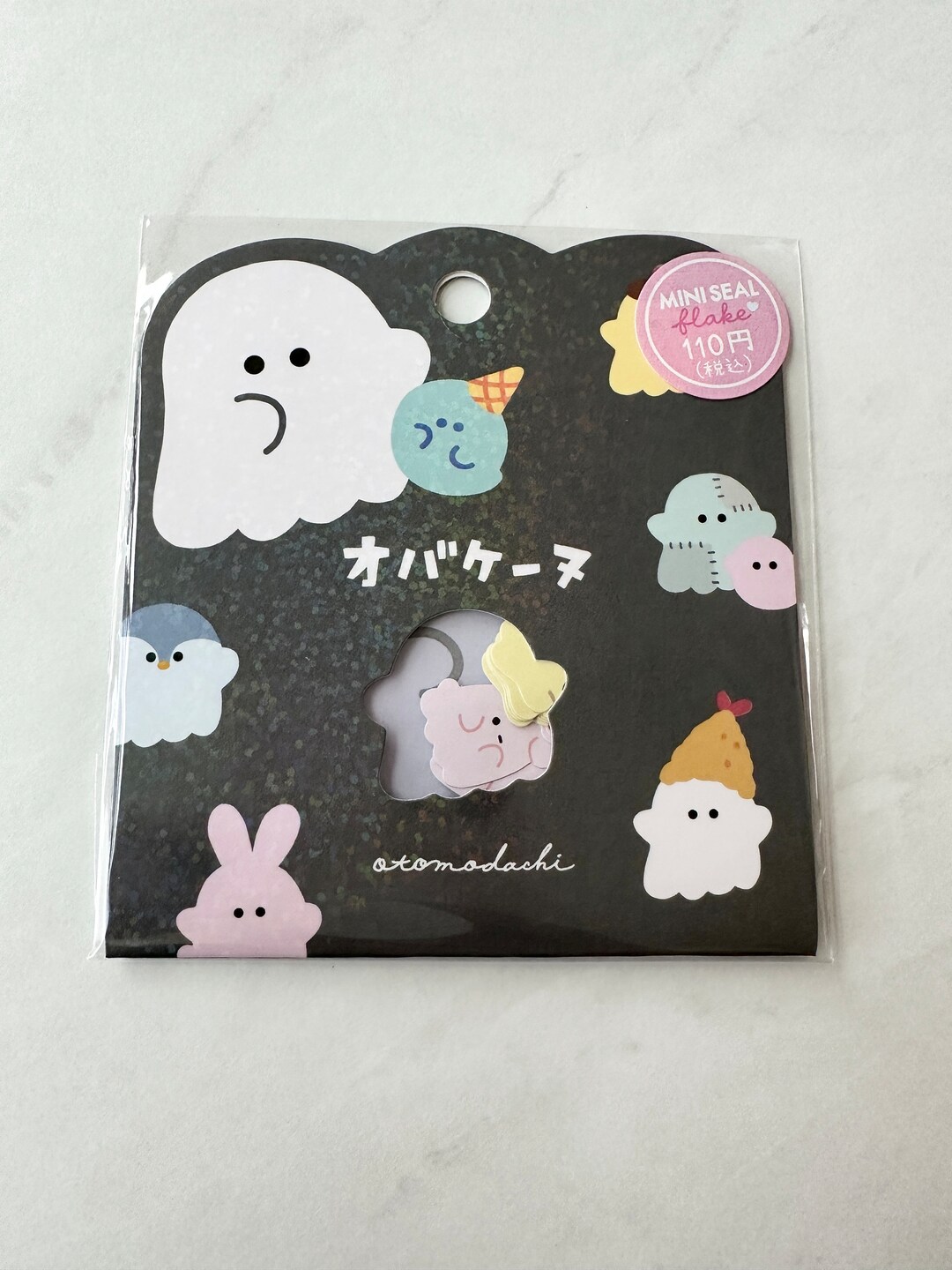 Sticker Flakes Ghost - Etsy