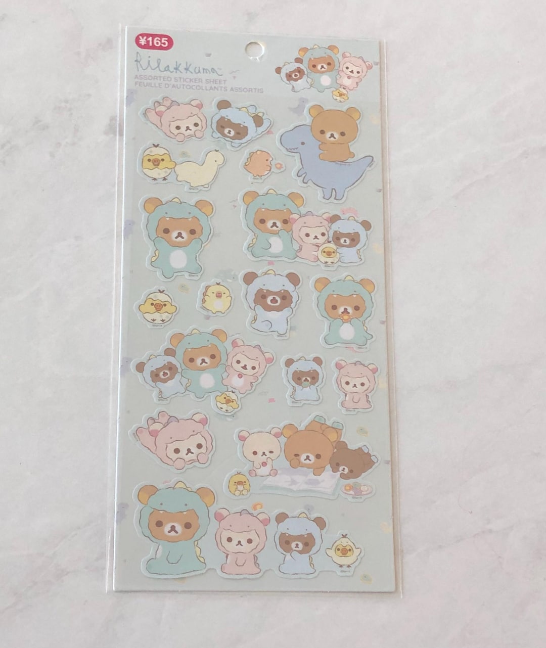 A213 Daiso Rilakkuma Sticker Sheet - Etsy