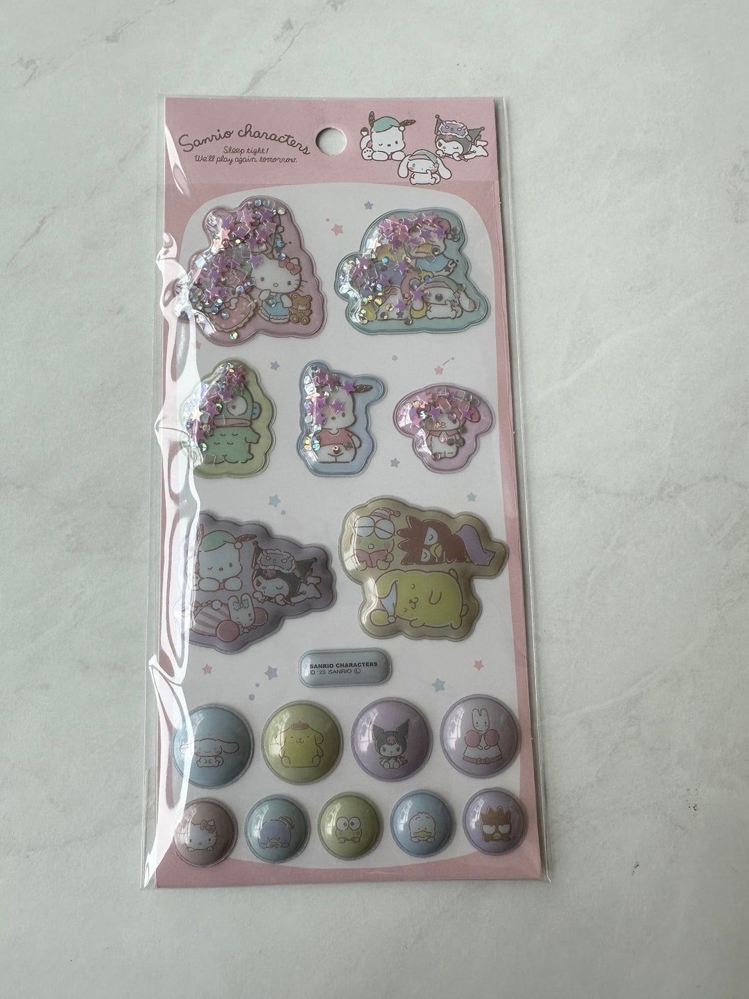 A17 2023 Puffy Dry Shaker Sticker Sheet - Etsy