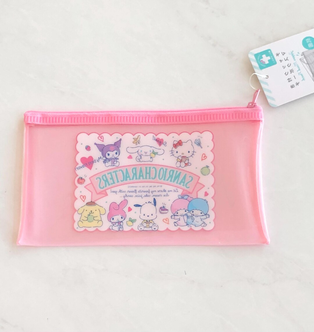 Characters Plastic Pouch From Daiso - Etsy