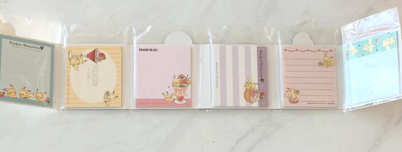 U3 Pokemon Multi Mini Memo - Etsy