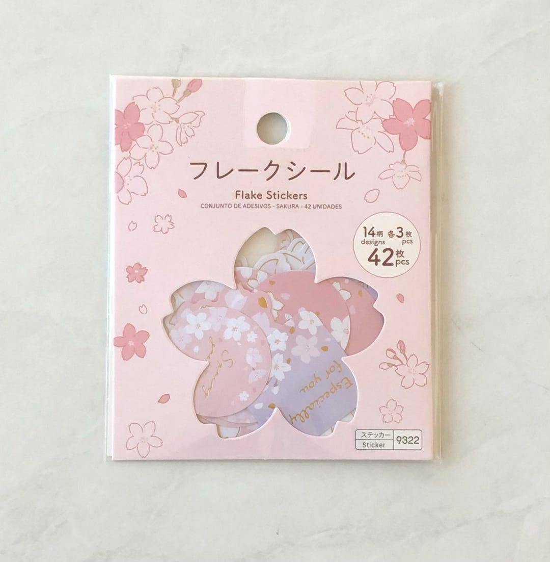 H2 Cherry Blossom Sticker Flakes - Etsy