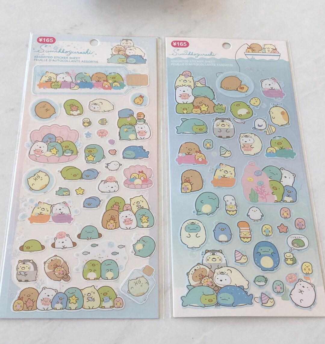 A190-A191 2023 Sumikko Sticker Sheet - Etsy