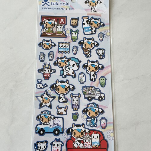 Daiso Tokidoki Sticker Sheet - Etsy