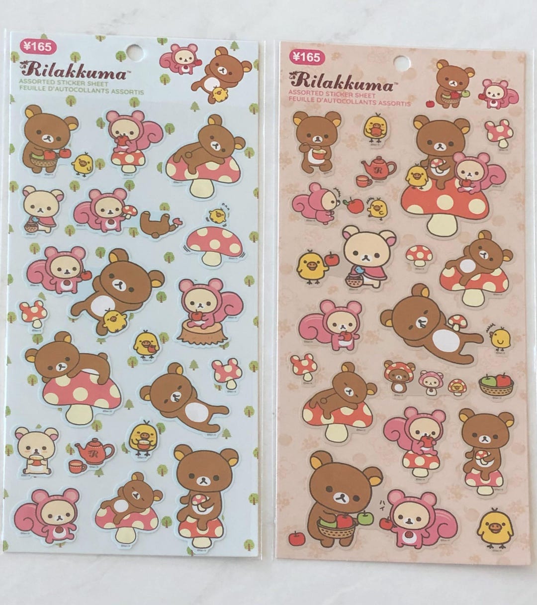 A215-A216 2023 Rilakkuma Sticker Sheet - Etsy