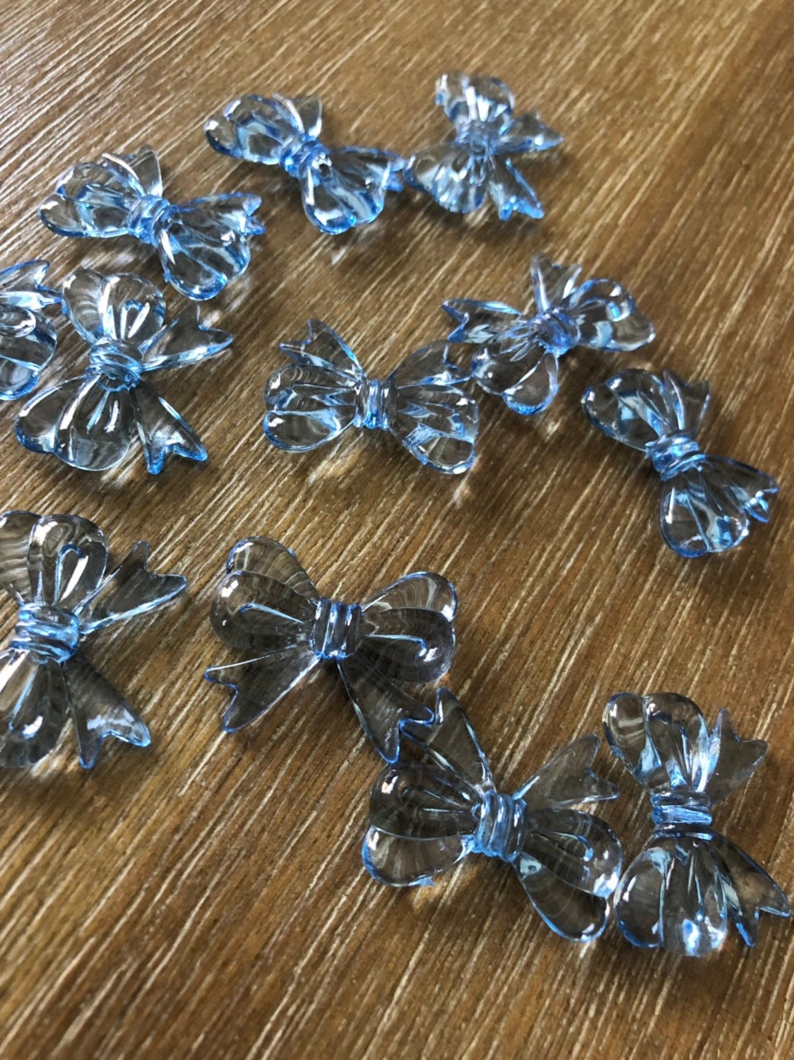 X 24pcs Bow Beads 30mm X 23mm - Etsy Denmark