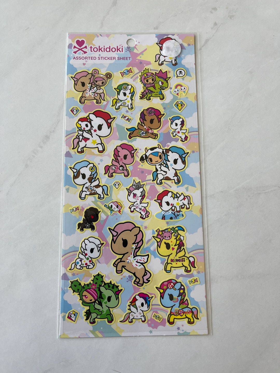C25 Daiso Tokidoki Sticker Sheet - Etsy