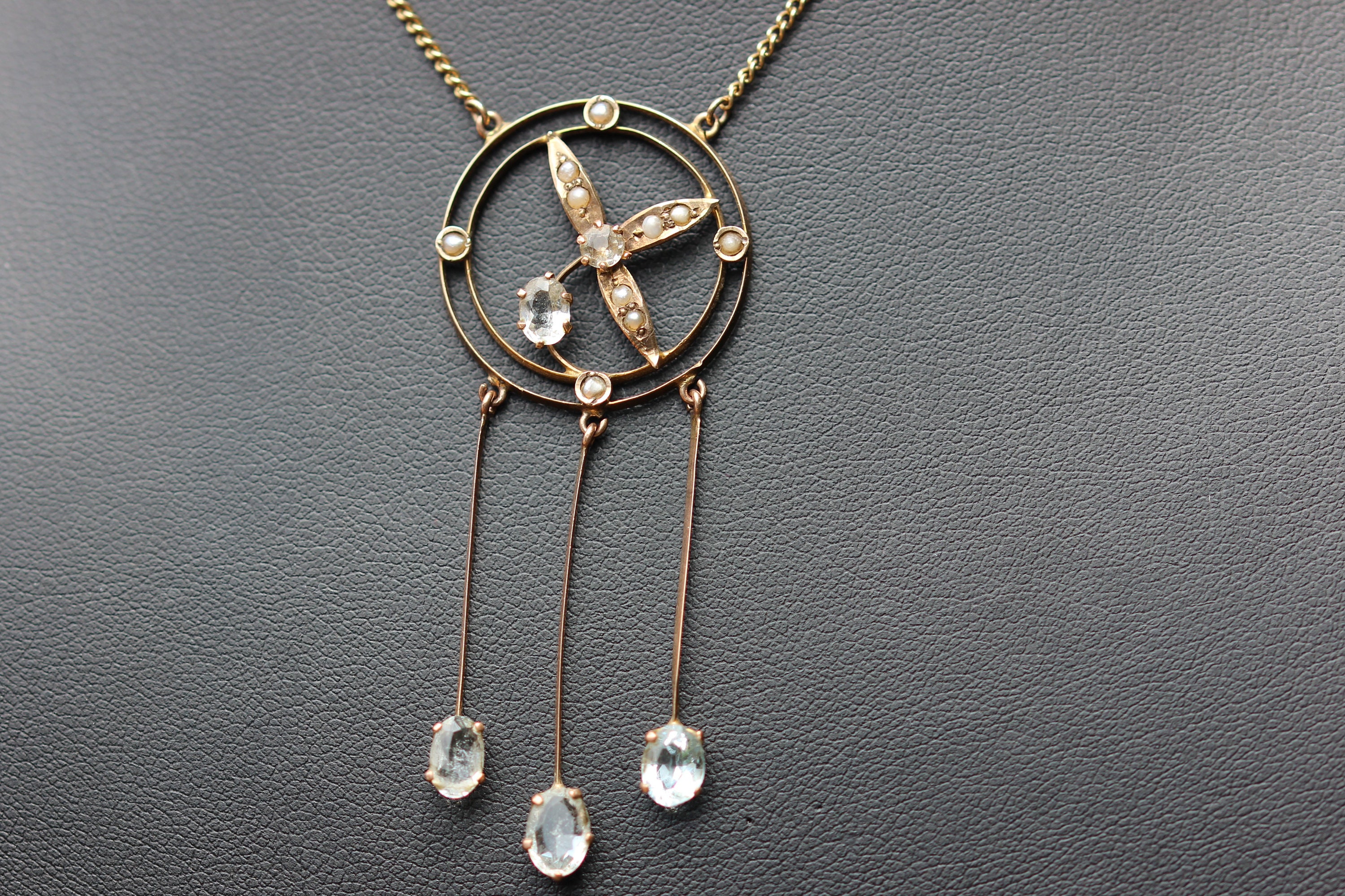 Diamond and Seed Pearl Pinwheel - Etsy