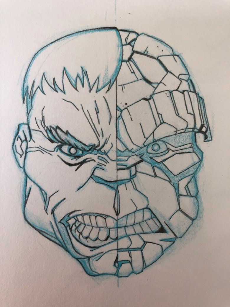 Hulk Vs Thing Enamel Pin - Etsy