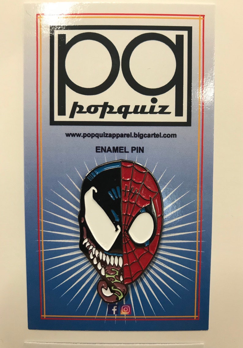 Venom Vs Spider-man Enamel Pin - Etsy