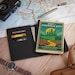 Wizard of Oz Emerald City Vintage Travel Poster Passport Cover - Etsy