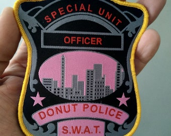 Donut Police Patch - Etsy