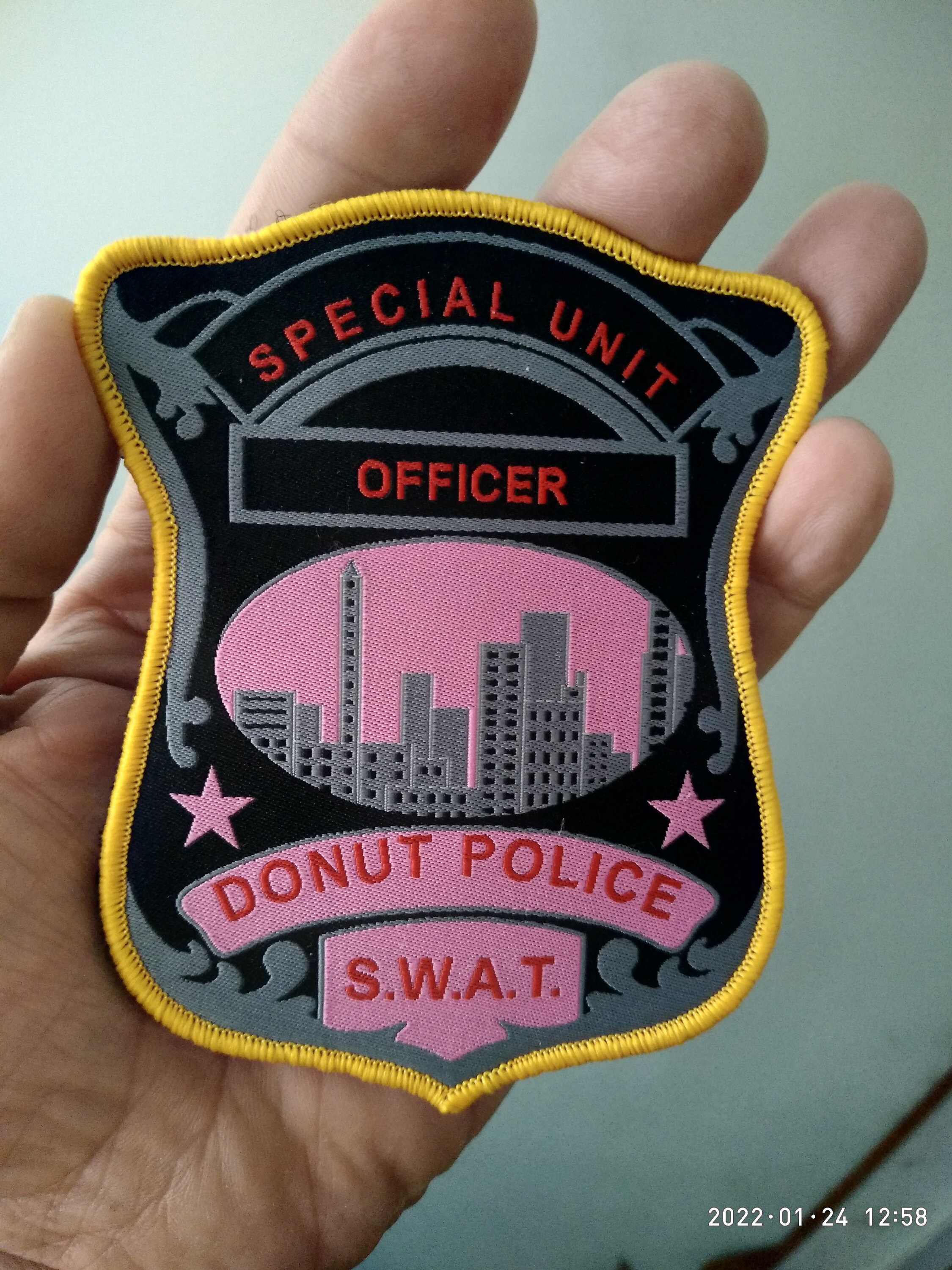 Police Patch for SWAT Unit Donut Police Department Free - Etsy