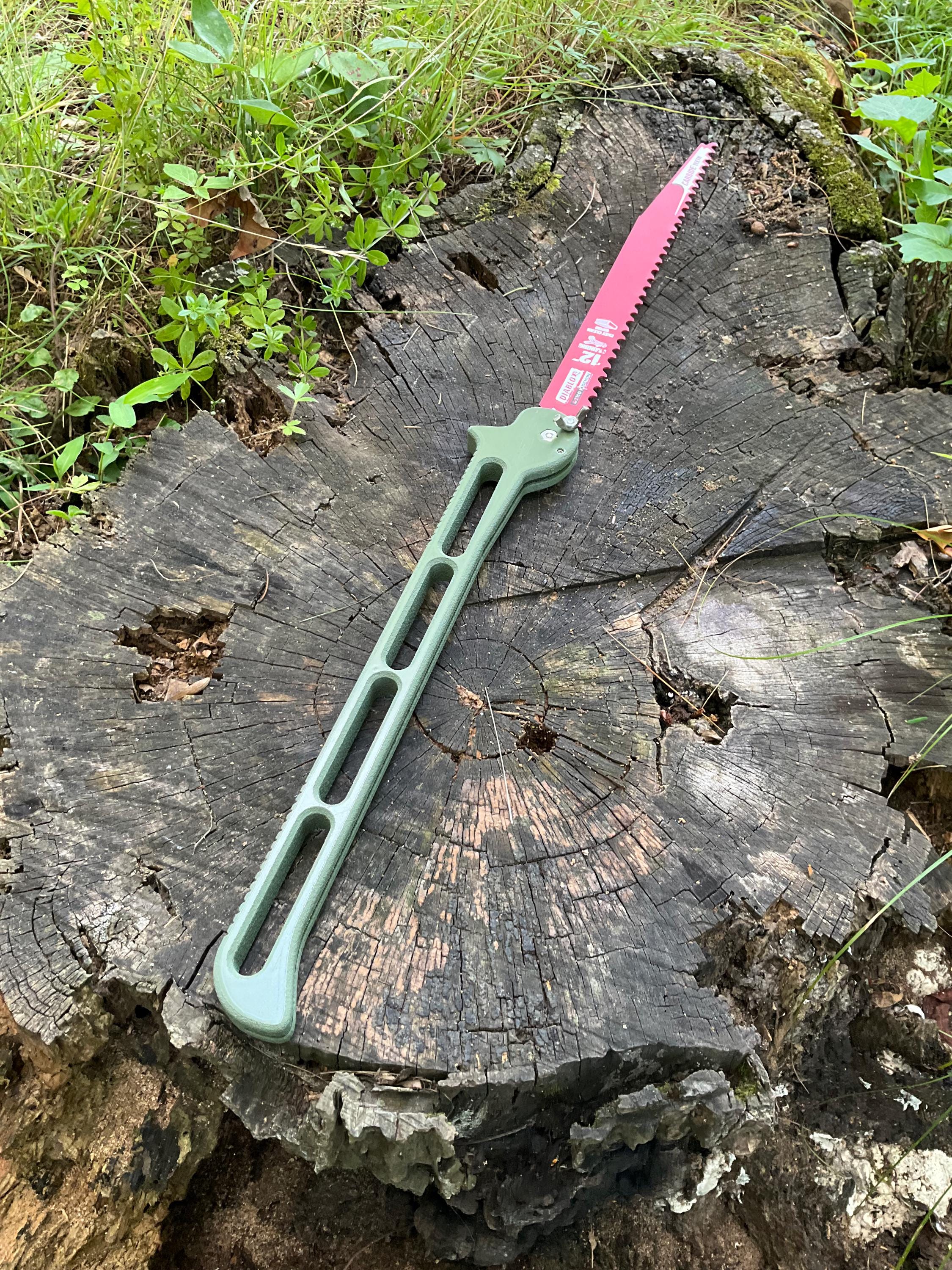 Ultralight 12" Folding Saw With Carbide Blade for Backpacking, Hiking ...