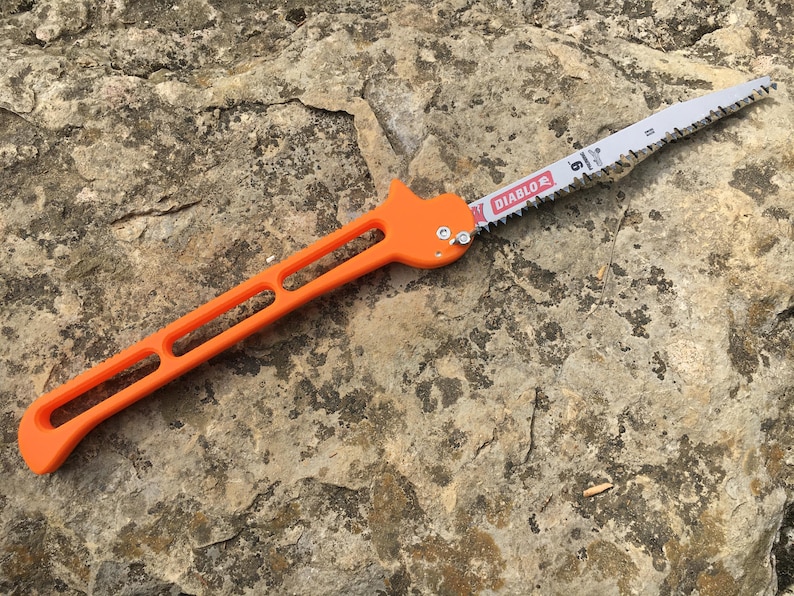 Ultralight 9" Folding Saw Ergonomic Handle for Backpacking, Hiking ...