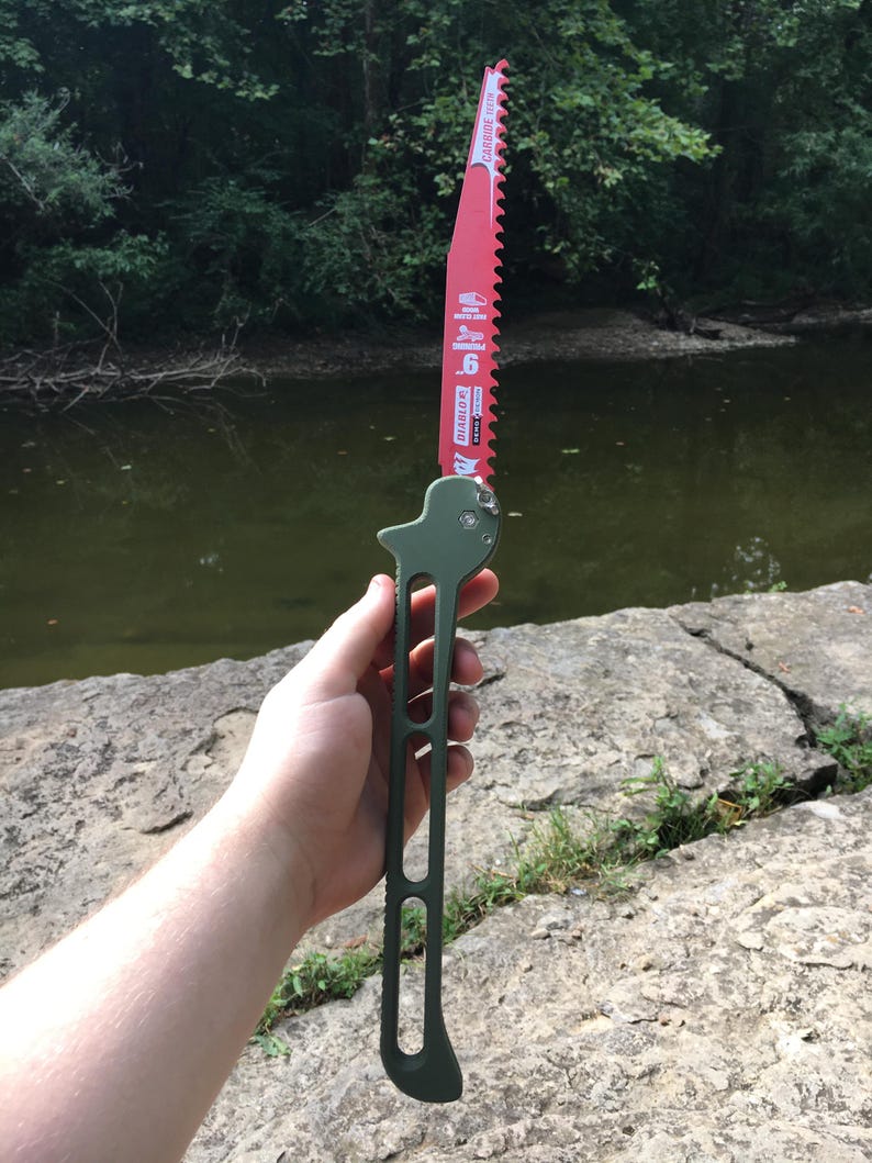 Ultralight 9" Folding Saw With Carbide Blade and Ergonomic Handle for ...