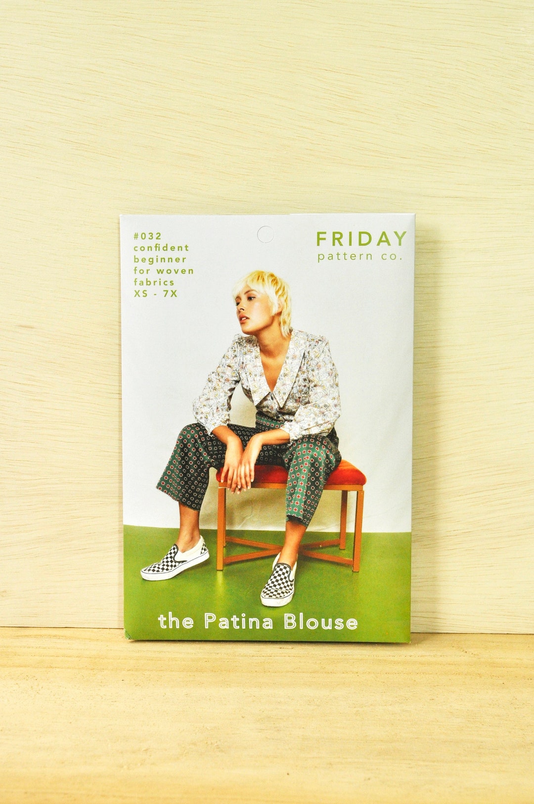 The Patina Blouse - Sewing Pattern by Friday Pattern Co. - for Woven ...