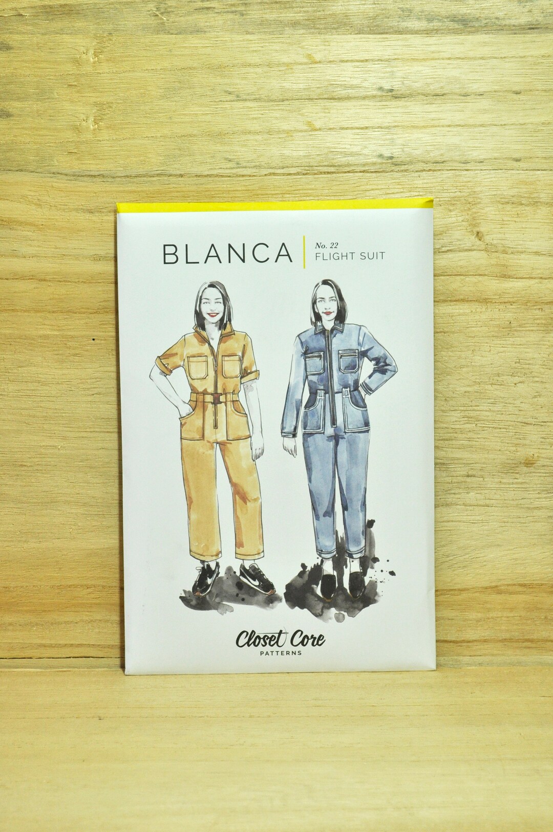 Blanca Flight Suit - Sewing Pattern by Closet Core - for Woven Fabrics ...