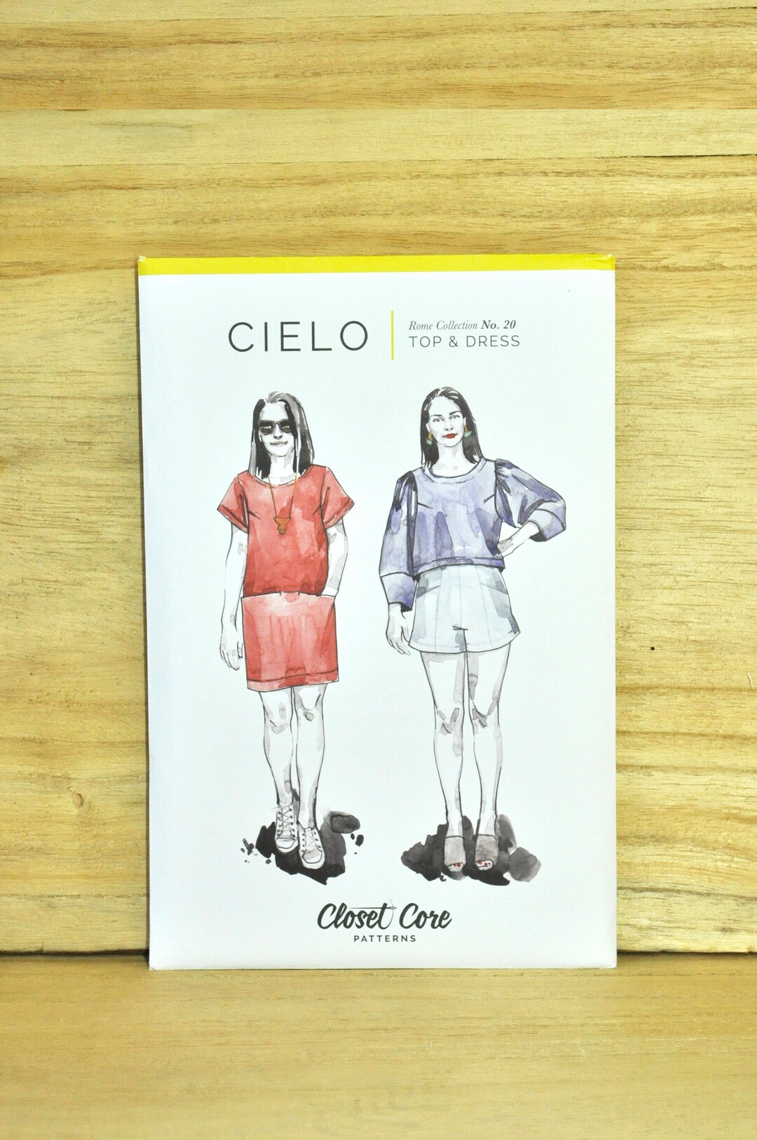 Cielo Top & Dress - Sewing Pattern by Closet Core - Four Variations ...
