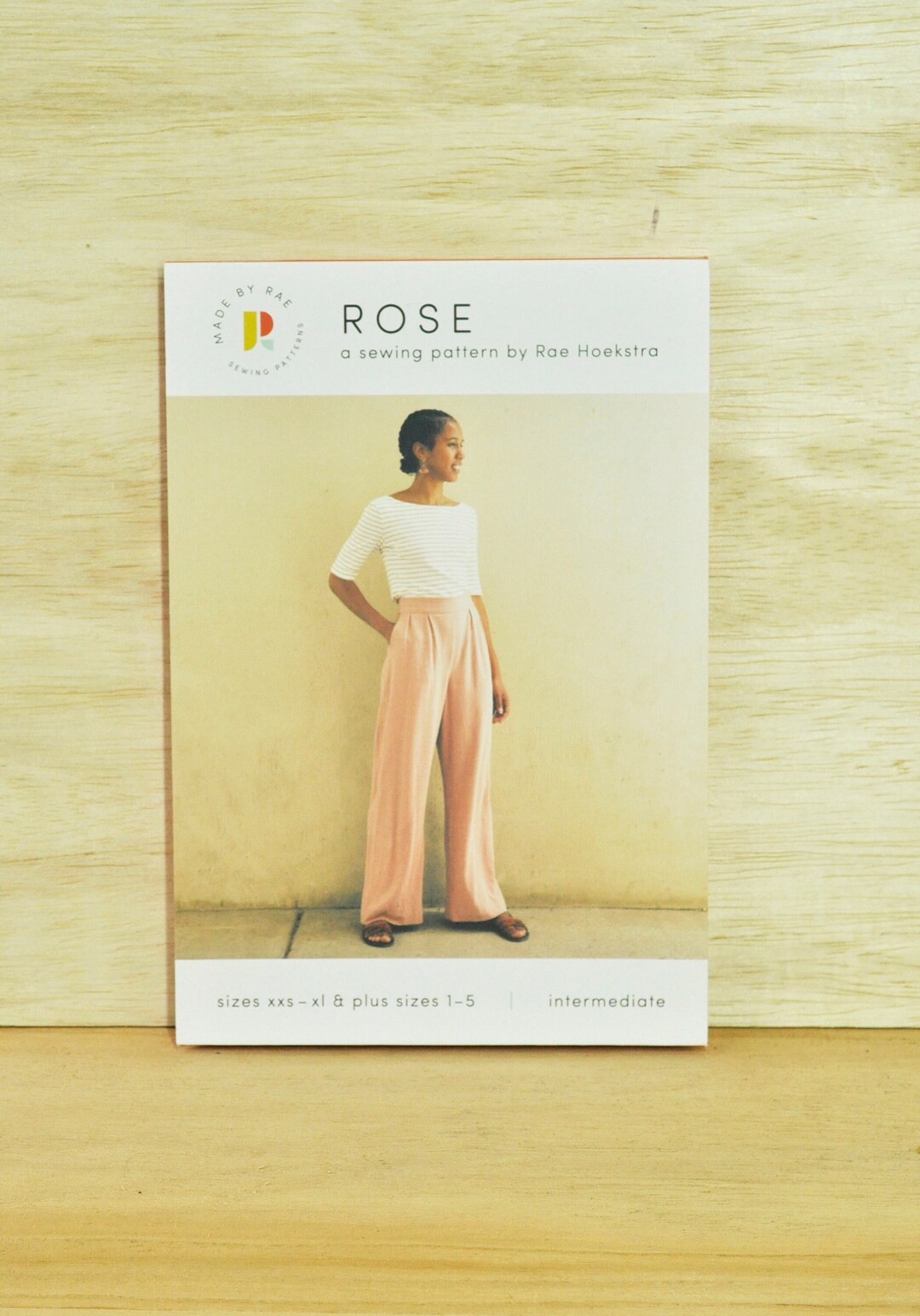 Rose Pants - Sewing Pattern by Made by Rae - for Woven Fabrics ...