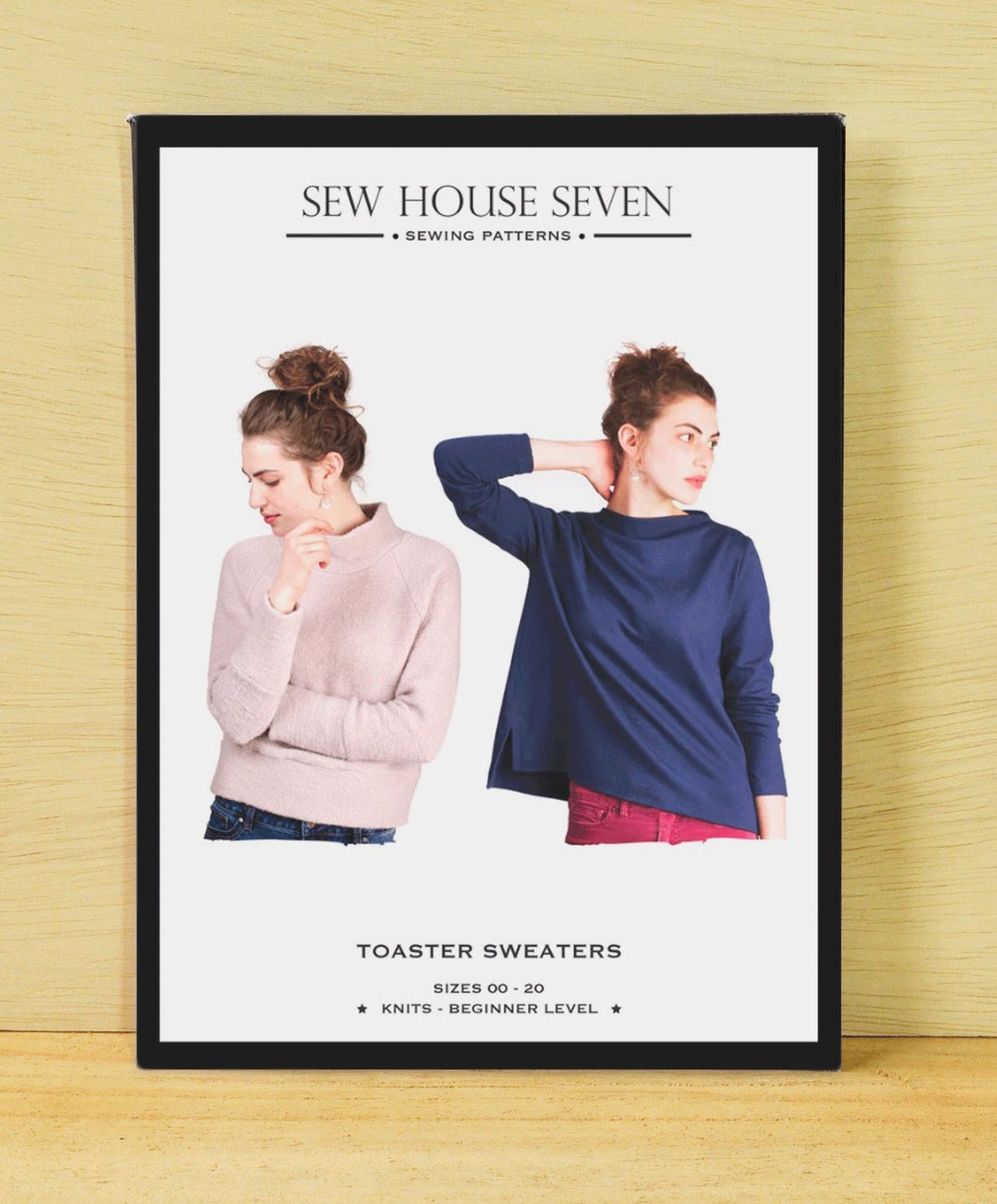 Toaster Sweater Sewing Pattern: Sew House Seven (sizes 00-20) Knit ...