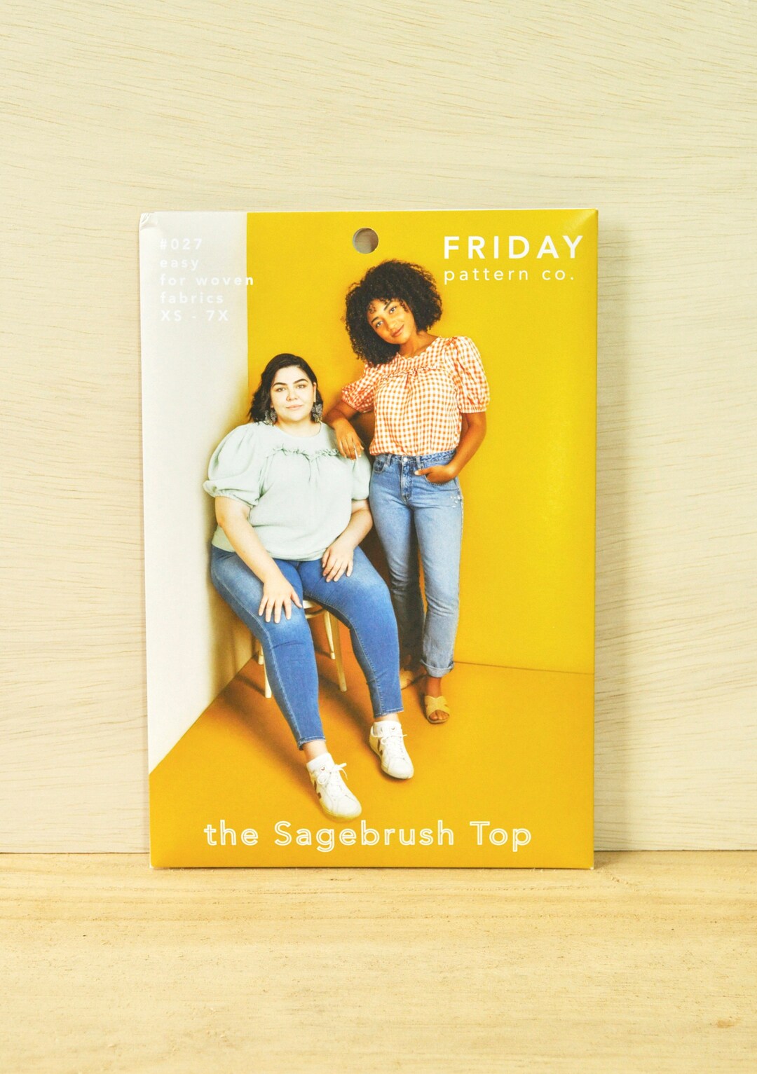 The Sagebrush Top - Sewing Pattern by Friday Pattern Co. - for Woven ...