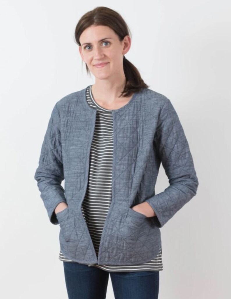 Tamarack Jacket - Quilted Jacket - Two Size Ranges - Sewing Pattern by ...