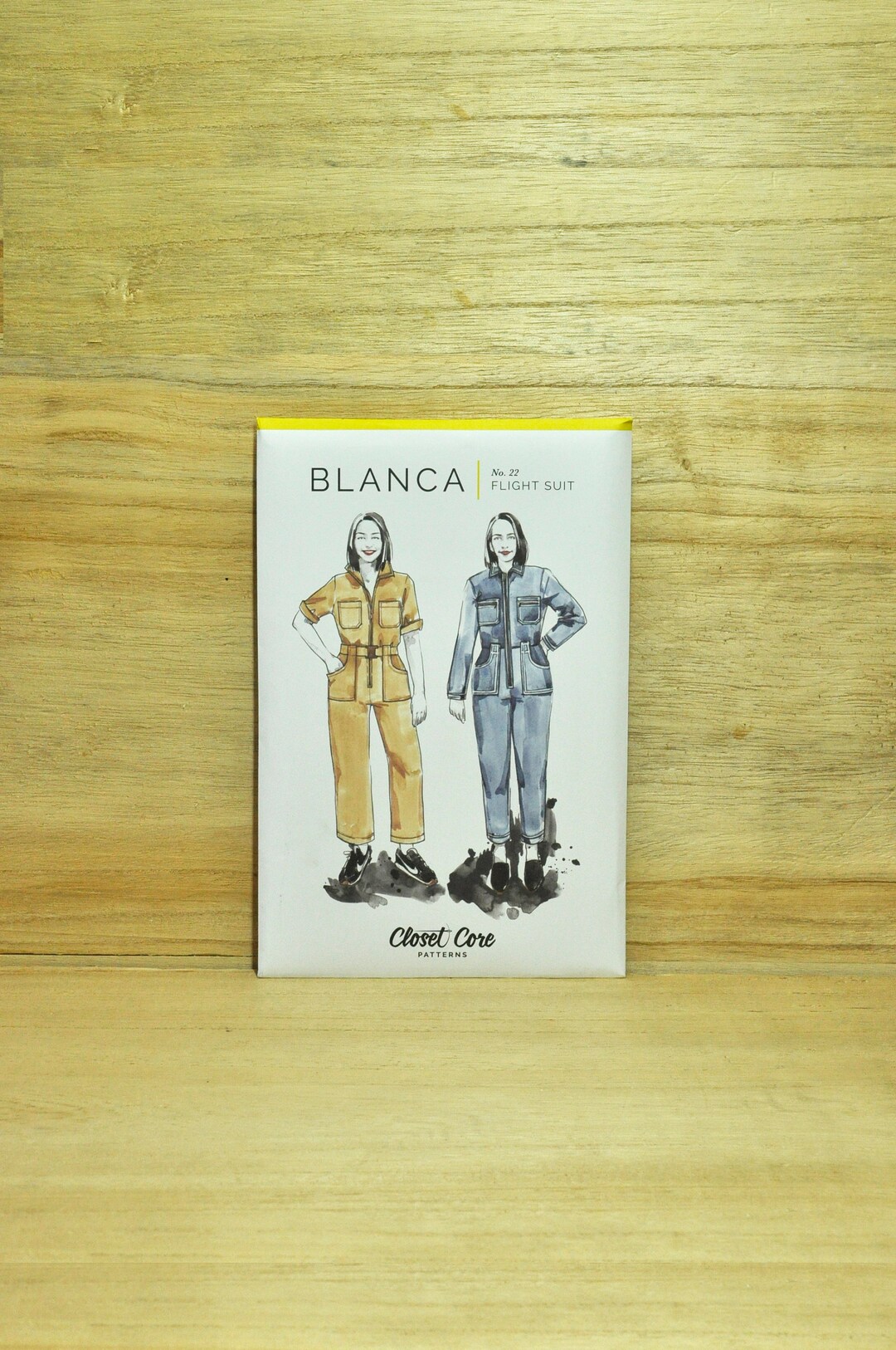 Blanca Flight Suit Sewing Pattern by Closet Core for Woven - Etsy