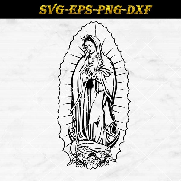 Virgen Dxf - Etsy UK
