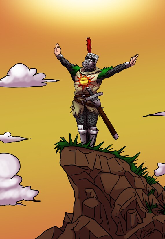 Dark Souls Solaire Comic