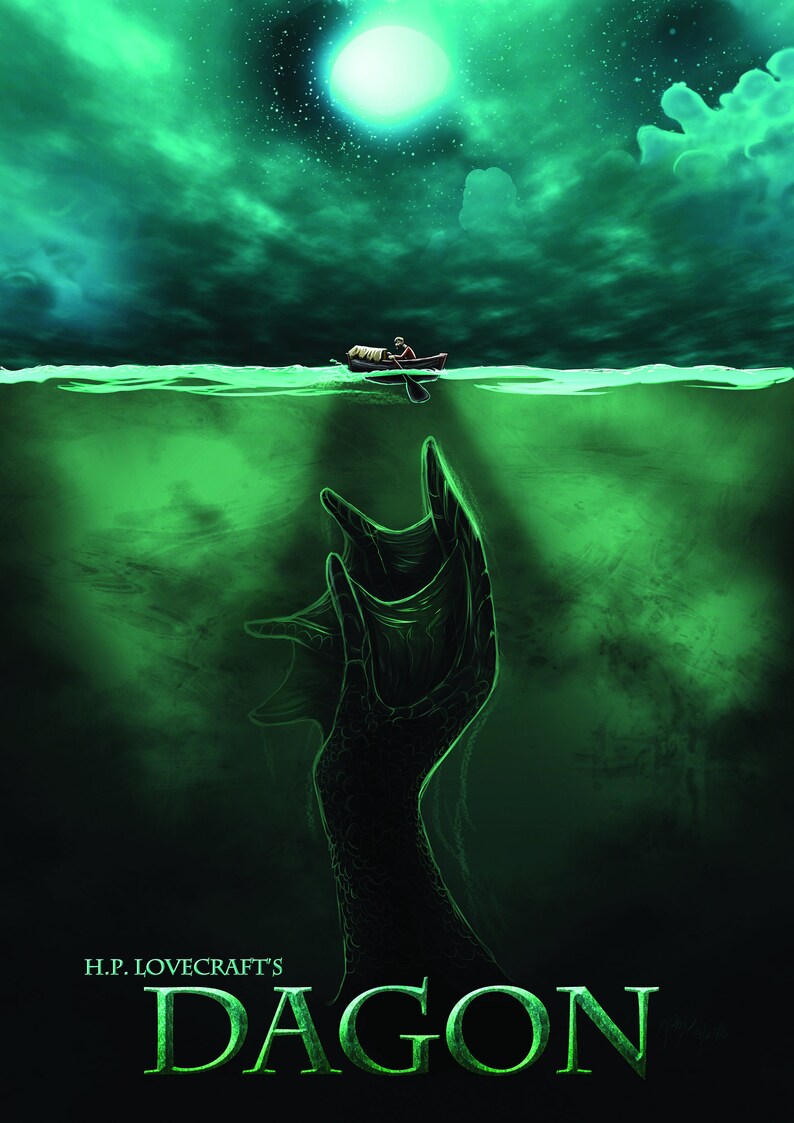 A4 Digital Art Print Dagon Comic Poster - Etsy