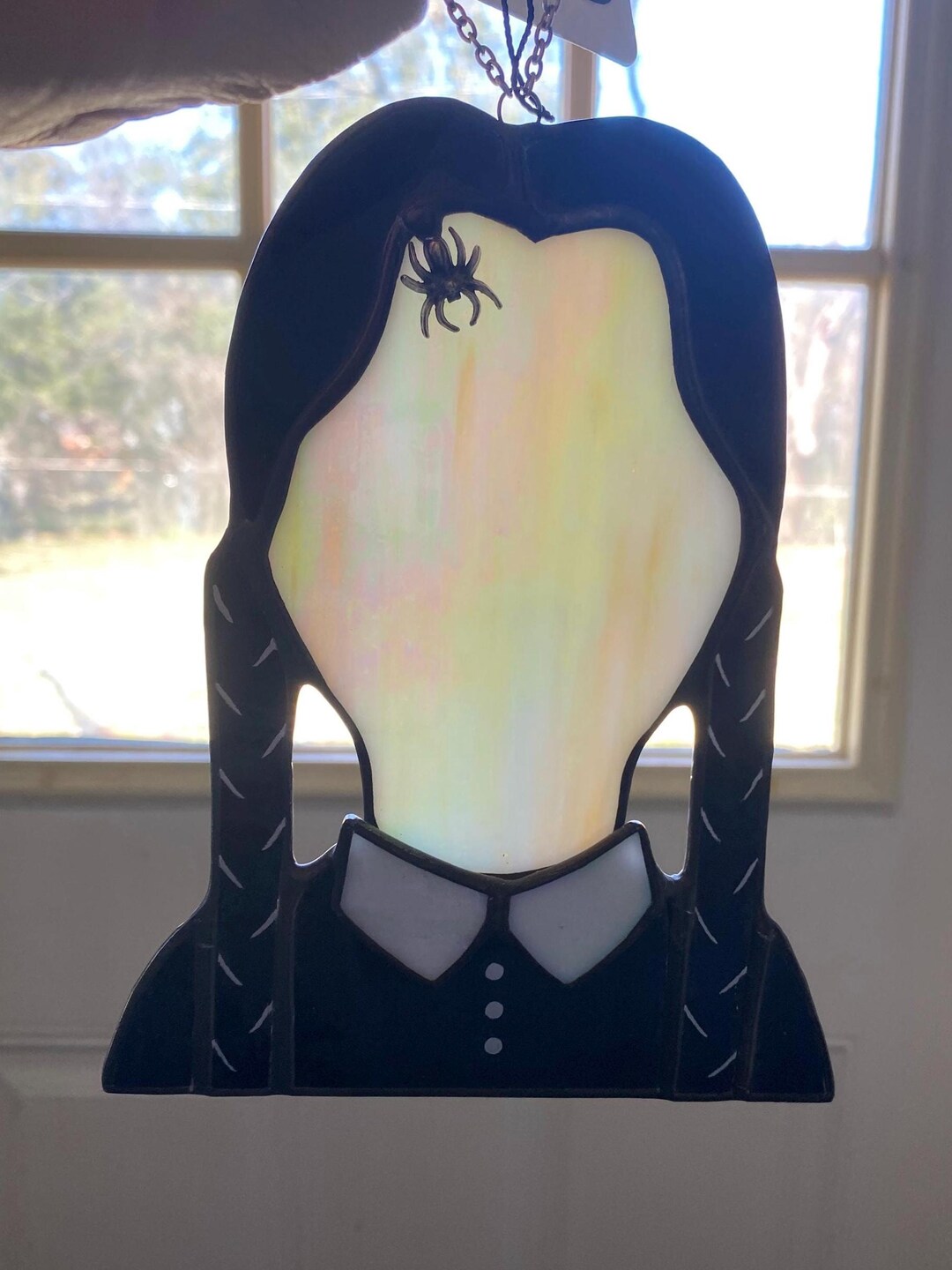 Wednesday Addams Stained Glass - Etsy