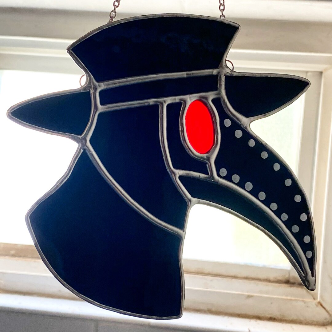 Plague Doctor Stained Glass - Etsy