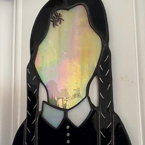 Wednesday Addams Stained Glass - Etsy