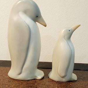 Vintage Porcelain Penguin Figurines Lot of 2 Crowning Touch Japan MCM ...