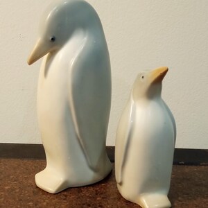 Vintage Porcelain Penguin Figurines Lot of 2 Crowning Touch Japan MCM ...