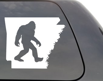 Bigfoot car decal | Etsy